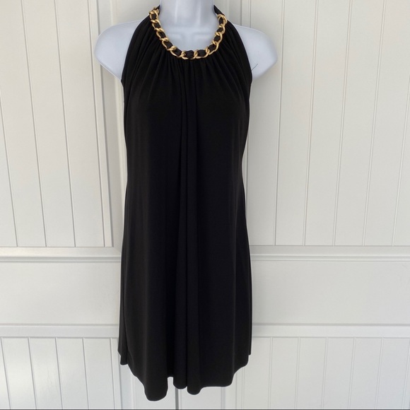 Cache | Dresses | Cach Classic Black Halter Dress Size Small | Poshmark